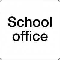School office sign - Stocksigns