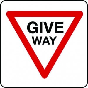 Traffic - Give way sign - Stocksigns