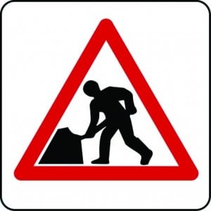 Traffic - Road works sign - Stocksigns
