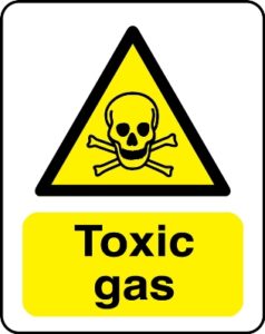 Toxic gas sign - Stocksigns