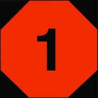 MOD X 1 sign - Stocksigns