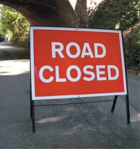 Temporary Traffic Frames - Stocksigns