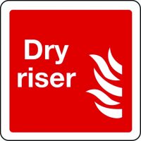 Dry riser sign - Stocksigns