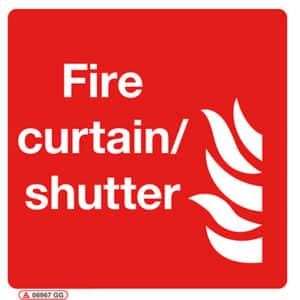 Fire Curtain / Shutter - Stocksigns