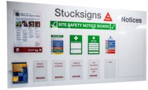 Site Safety Notice Board - Stocksigns
