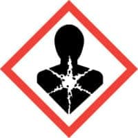 Serious health hazard layer CLP Regulation hazardous label - Stocksigns