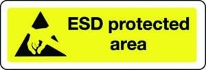 ESD protected area sign - Stocksigns