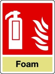 Foam Fire Extinguisher General Sign - Stocksigns