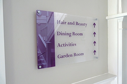 Internal Signage & Glass Door Signs from leading supplier in UK