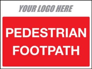 Pedestrian Footpath - Stocksigns Construction | Temporary