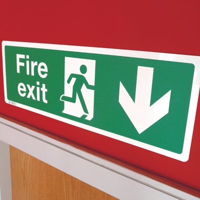 Photoluminescent Fire Safety Signs - Stocksigns