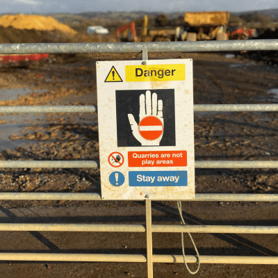 Safety Signage in Industrial and Quarry Environments | Stocksigns