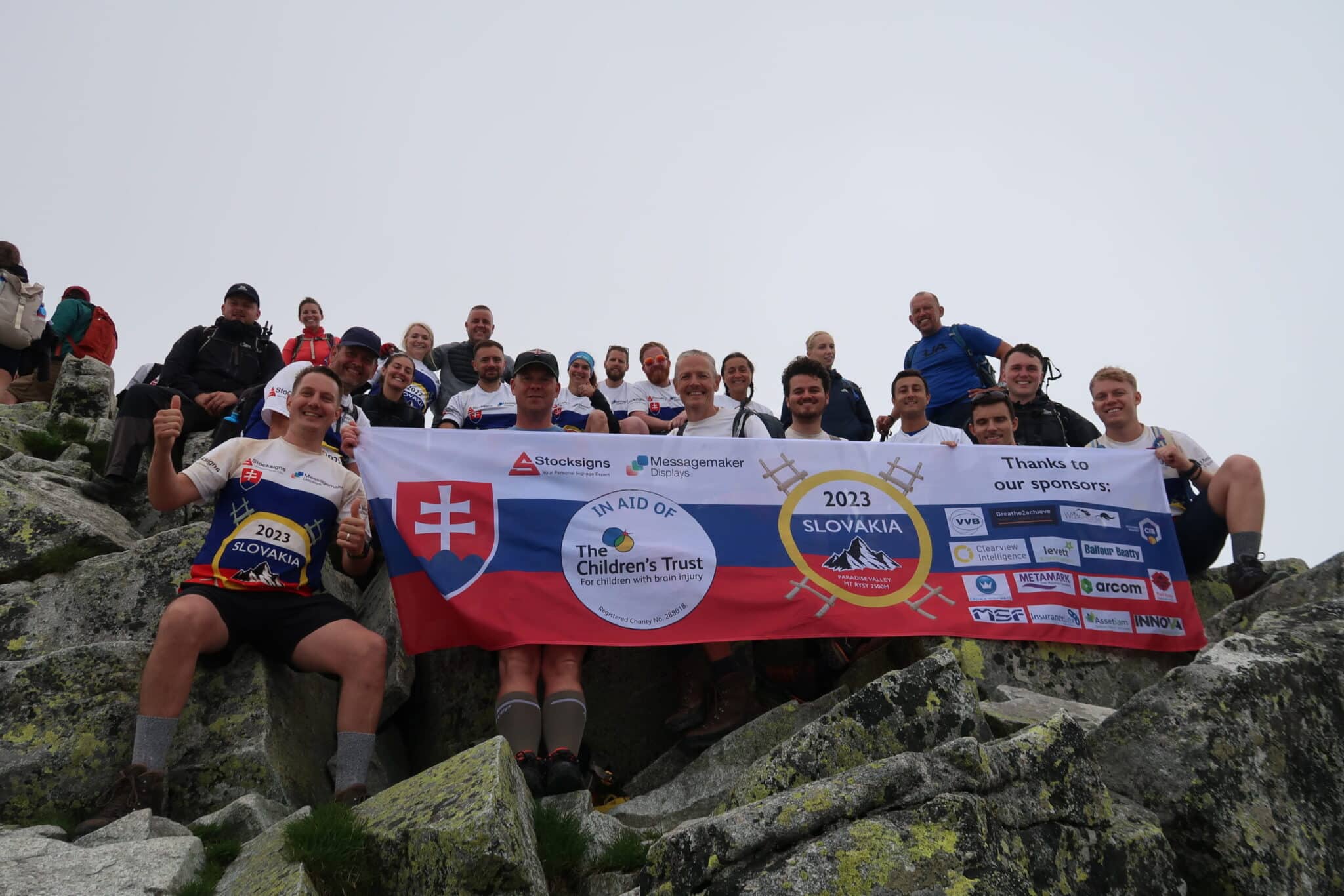 Stocksigns 2023 Charity Hike Up Mount Rysy, Poland | Stocksigns