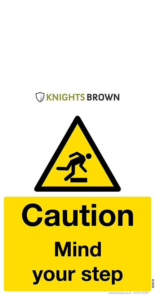 Temporary Scaffolding Signs Shop - Stocksigns