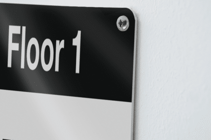 Internal Signage & Glass Door Signs from leading supplier in UK
